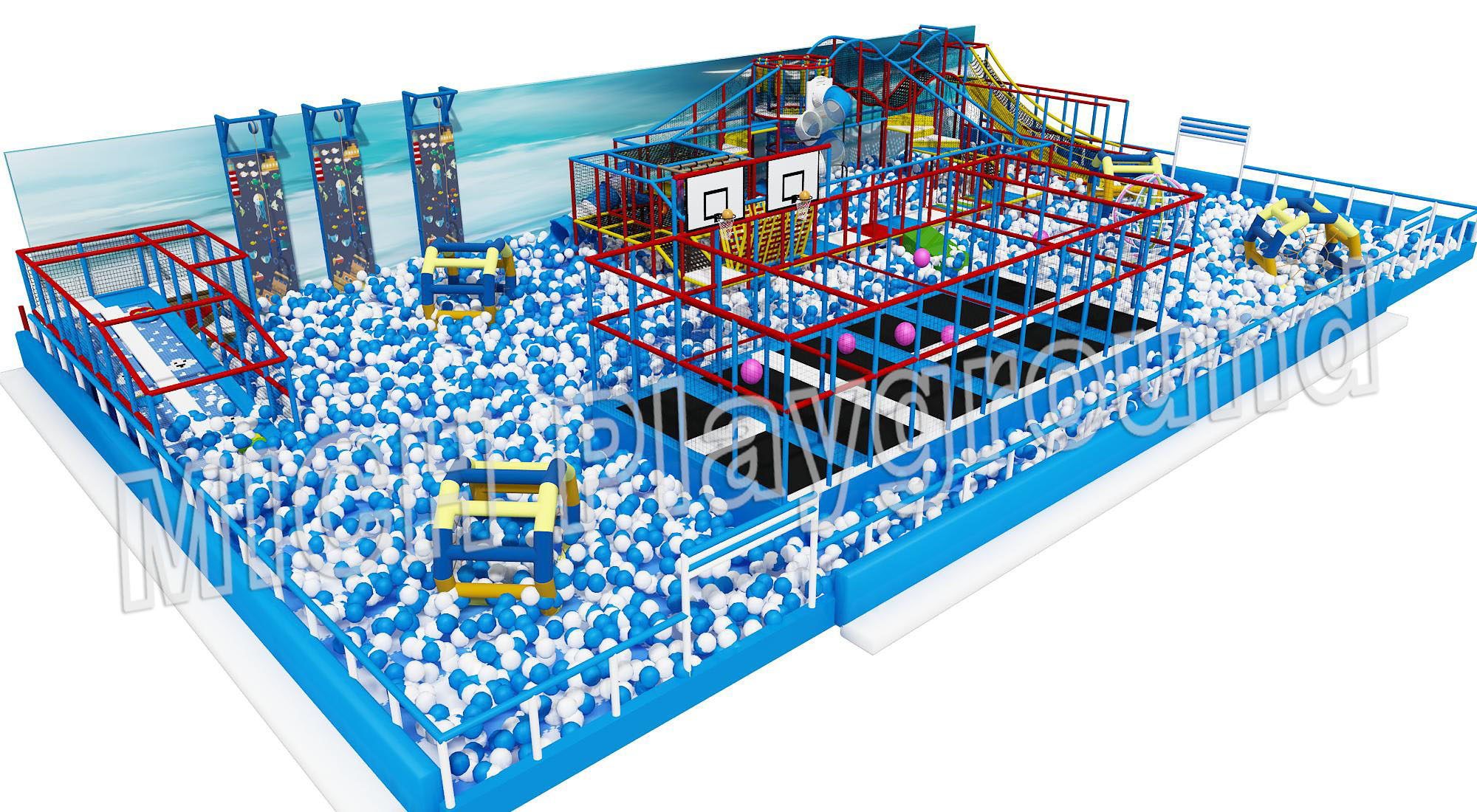 Super Sized Indoor Ball Pit Kids Soft Play Centre - Buy indoor ...