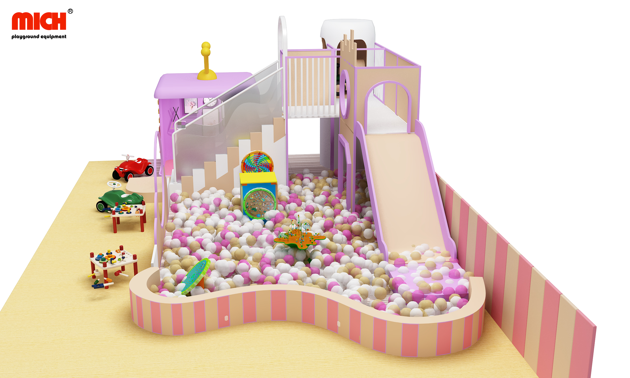 Mich Kids Indoor Soft Ball Pit House for Big Kids - Buy ball pit for ...
