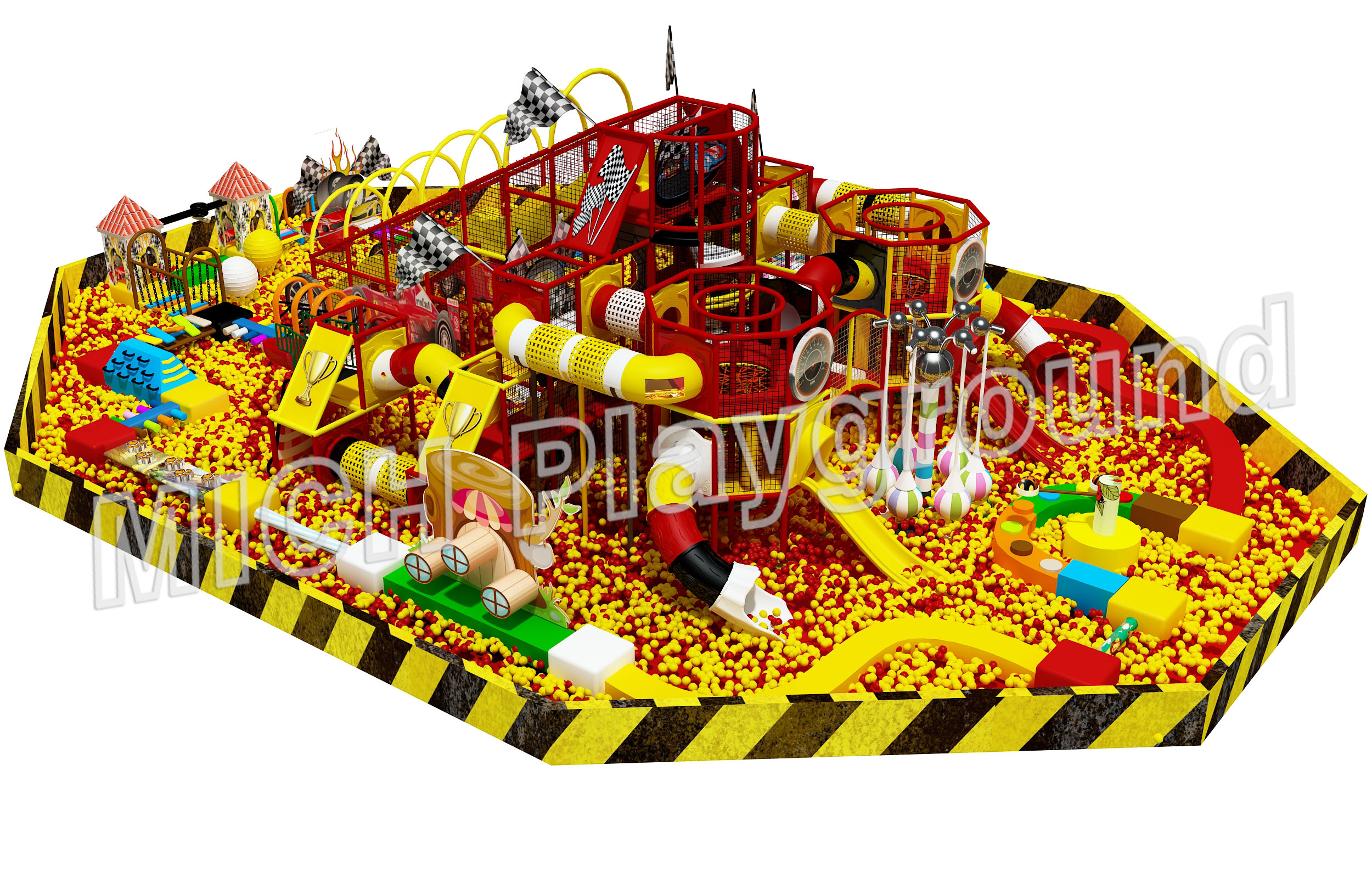 F1 Racing Theme Toddler Indoor Playground - Buy F1 Racing Theme Toddler ...
