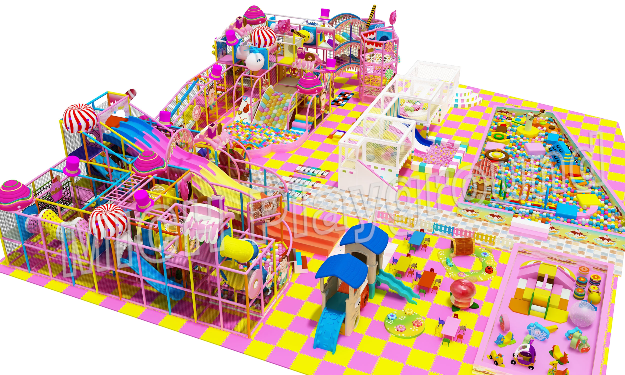 Candy Theme Kids Indoor Playground - Buy Candy Theme playground, Kids ...